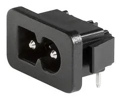 6160.0141 IEC Power Connector IEC C8 Inlet - HardCore Electronic Supply ...