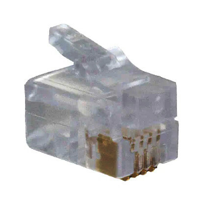 940-SP-3044R CONN MOD PLUG 4P4C UNSHIELDED - HardCore Electronic Supply ...