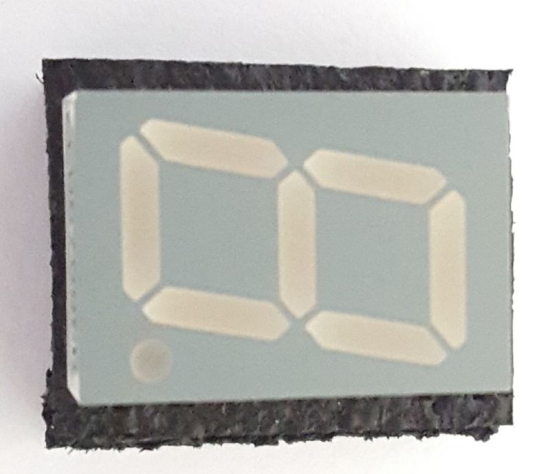 HDSP-5503 7 Segment +dec Red LED display Common Cathode 17x12.5x8.0mm ...