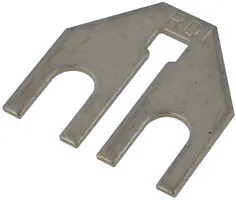 J6-2 Terminal Block Jumper (Busbar) 2 Positions Single and Double Row ...