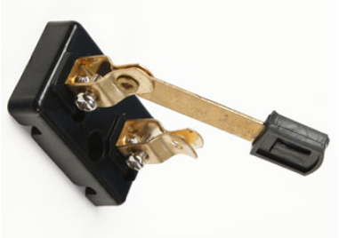 Knife Switch Small SPST screw terminals Blue - HardCore Electronic ...