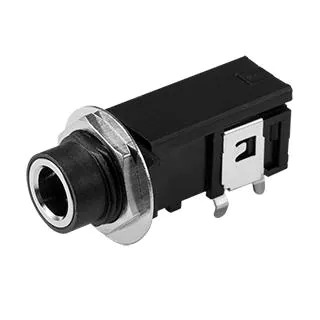 SJ-63063B Phone Jack TRS Stereo PCB Mount 1/4" 6.3mm Right Angle ...